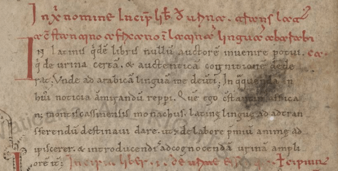 Ego Constantinus africanus montis cassinensis monacus – Constantinus ...