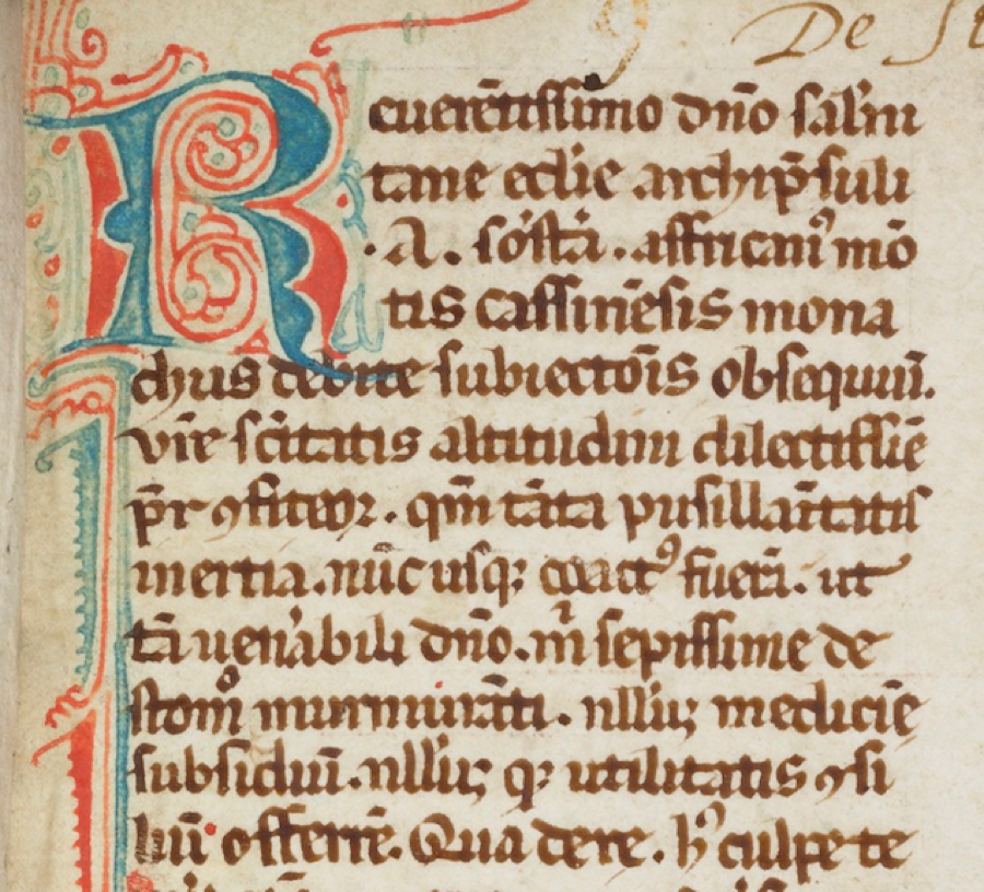 “Once settled in this monastery, he translated a great number of books ...